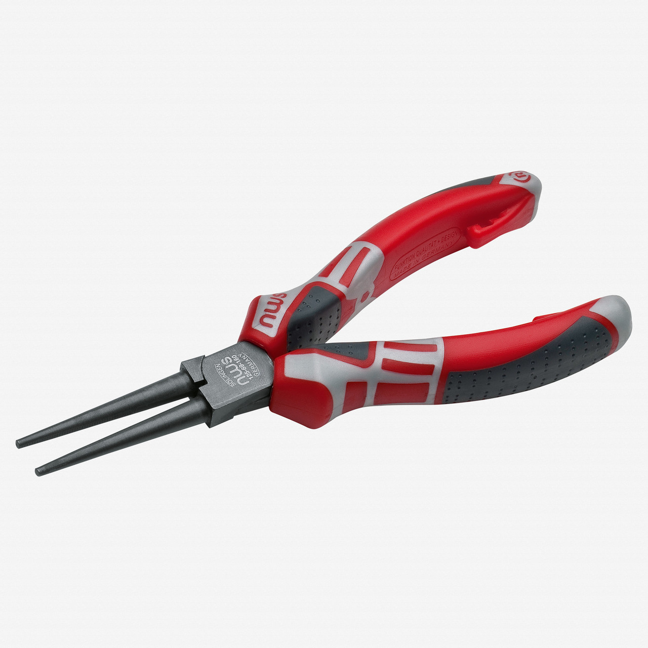 NWS 6.25" Long Round Nose Pliers - TitanFinish - SoftGripp, Tethered Attachment - Walmart.com