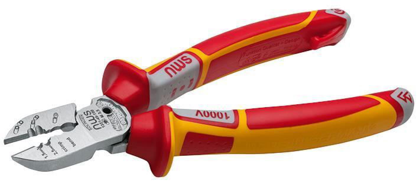 NWS - 7 1/2" (190mm) Electricians VDE Side Cutters - Walmart.com