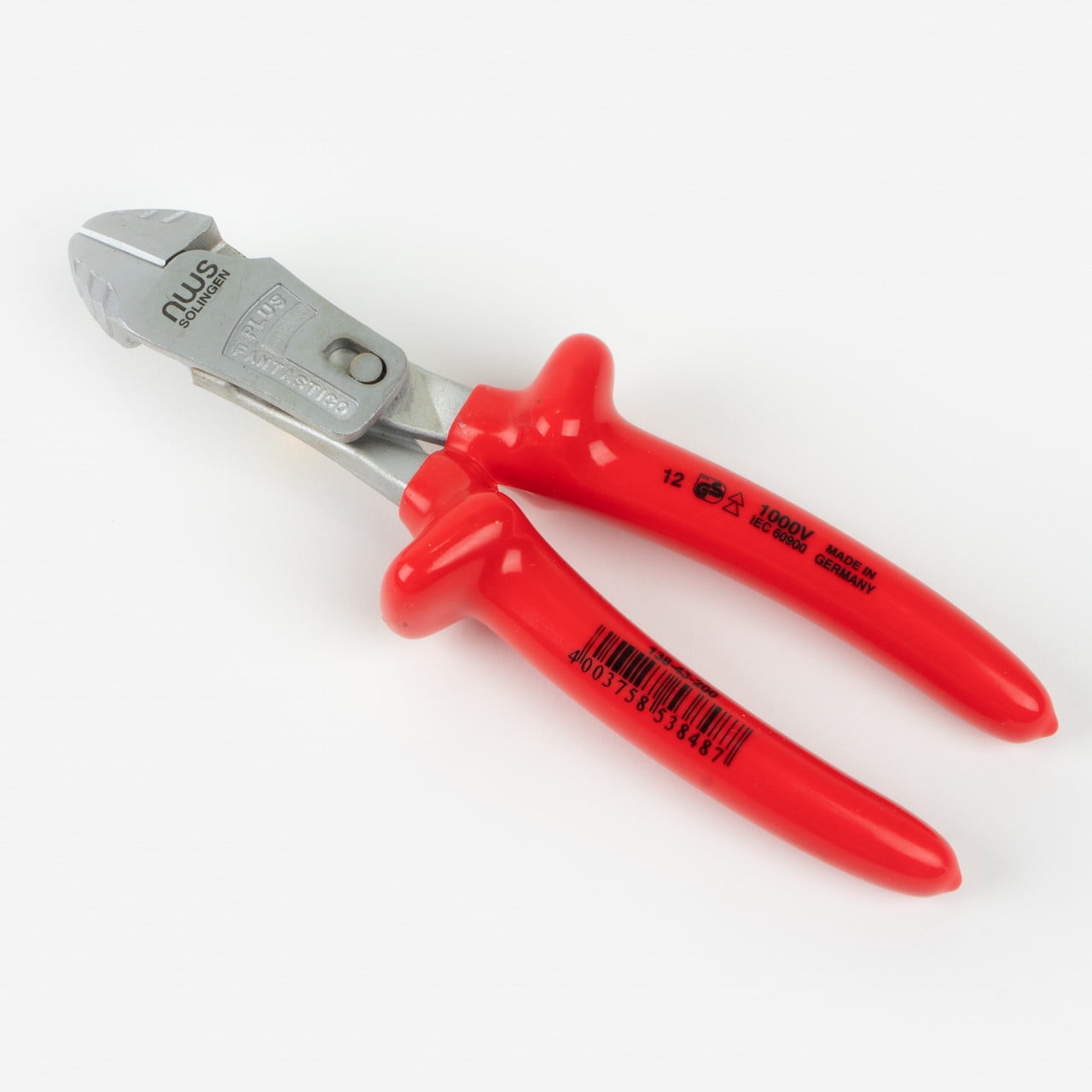 NWS 8" Heavy Duty Lever Side Cutter FantasticoPlus 1000V - Matte ...