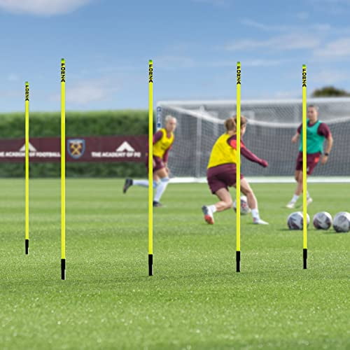NWS FORZA Spring Loaded Agility Poles | Improve Endurance, Speed ...