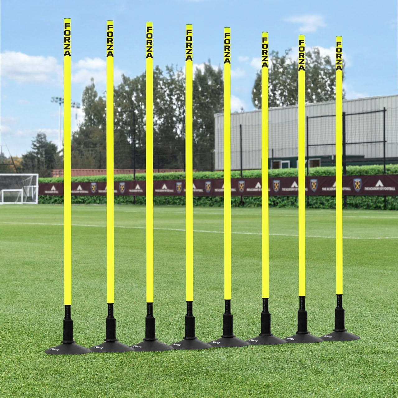 NWS Forza Spring Loaded Agility Poles | Improve Endurance, Speed ...