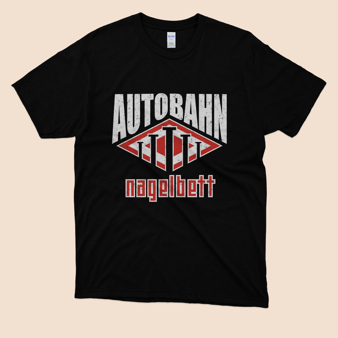 NWT Autobahn - Nagelbett Classic Mens Black Tshirt Size S to 5XL ...