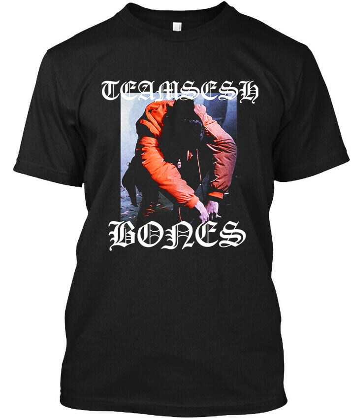 NWT Bones Teamsesh American Rapper Singer Hip Hop Graphic Music T-Shirt ...