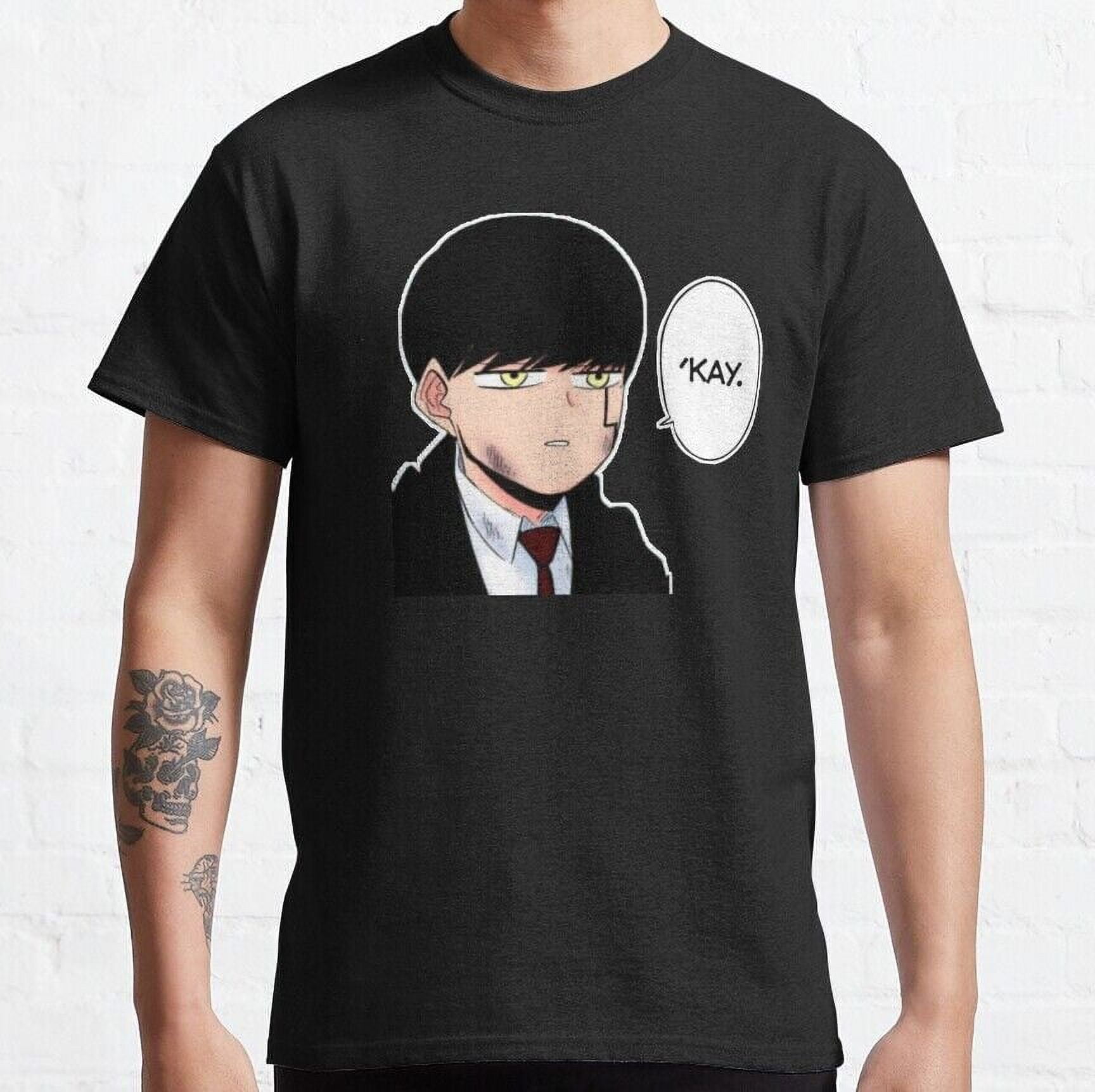 NWT Mashle okay Funny Character Boy Man Cool Shipping From USA Unisex T ...