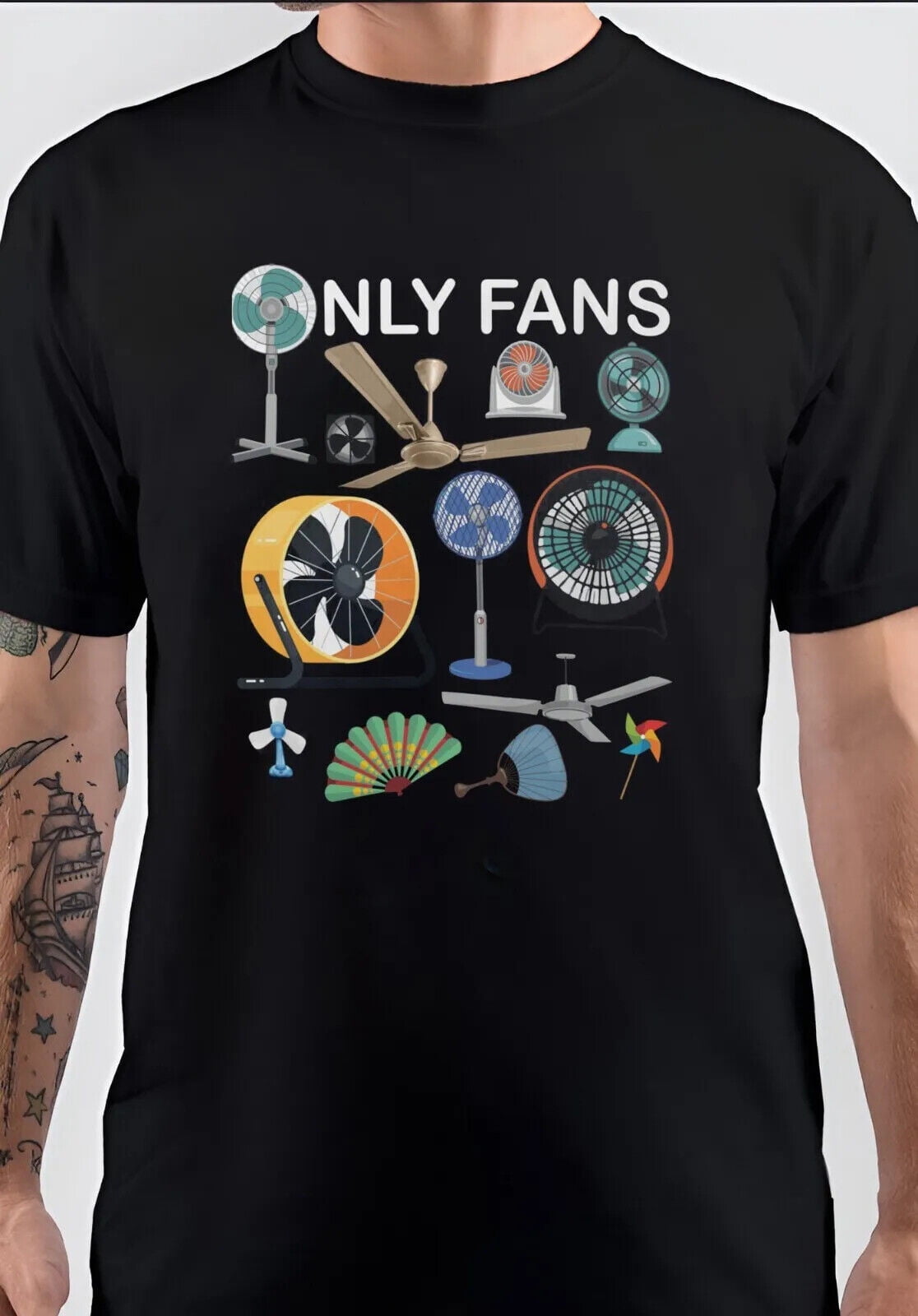 NWT Only Fans Art Funny Comedy Meme Unisex T-Shirt - Walmart.com