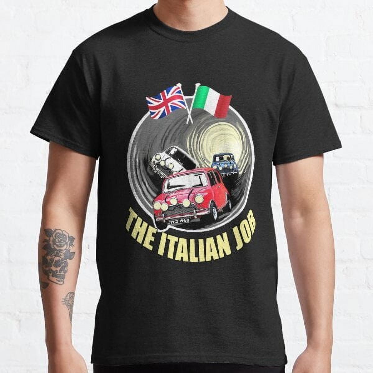 NWT The Italian Job Australian Italian Cool Cars Amazing Art Tee Unisex ...