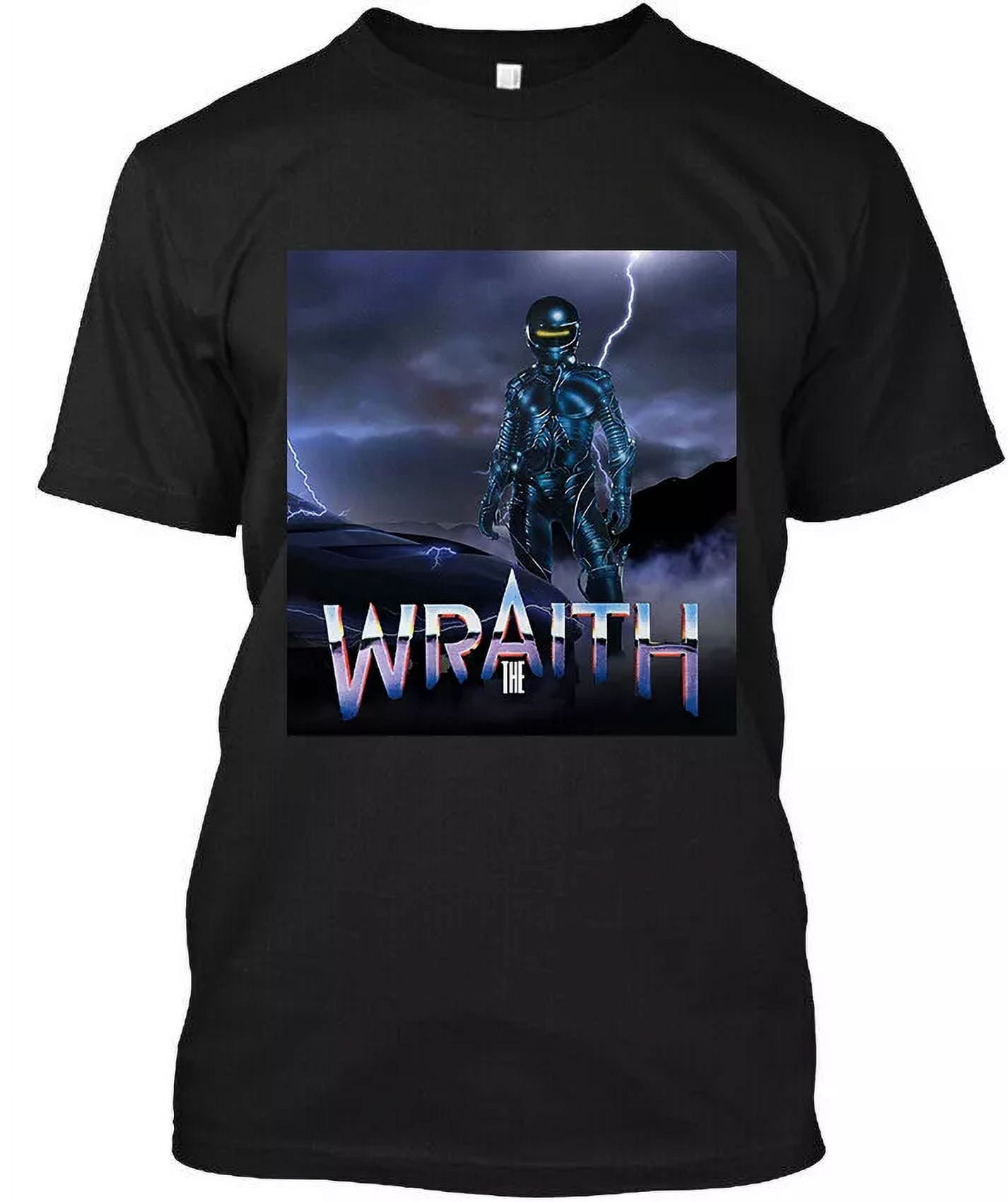NWT The Wraith Action Sci-fi Drag Racer Movie Film Graphic Vintage T ...