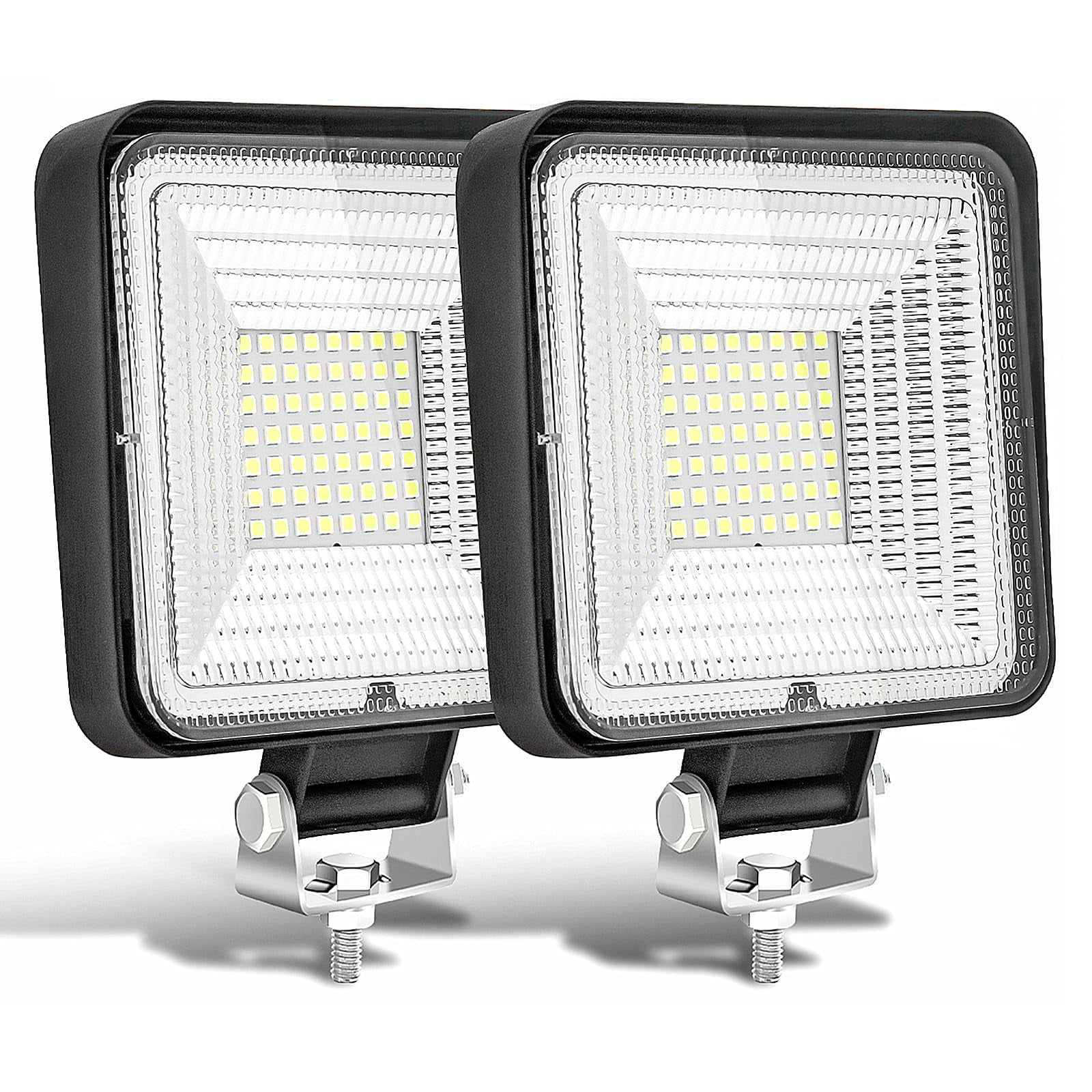 NWpangu LED Tractor Lights MMF7 4.3 Inch 12V 24V Flood Beam Offroad ...