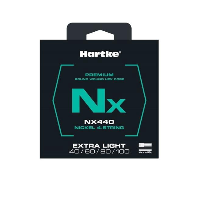 NX 4-String Extra Light Bass Strings - Walmart.com
