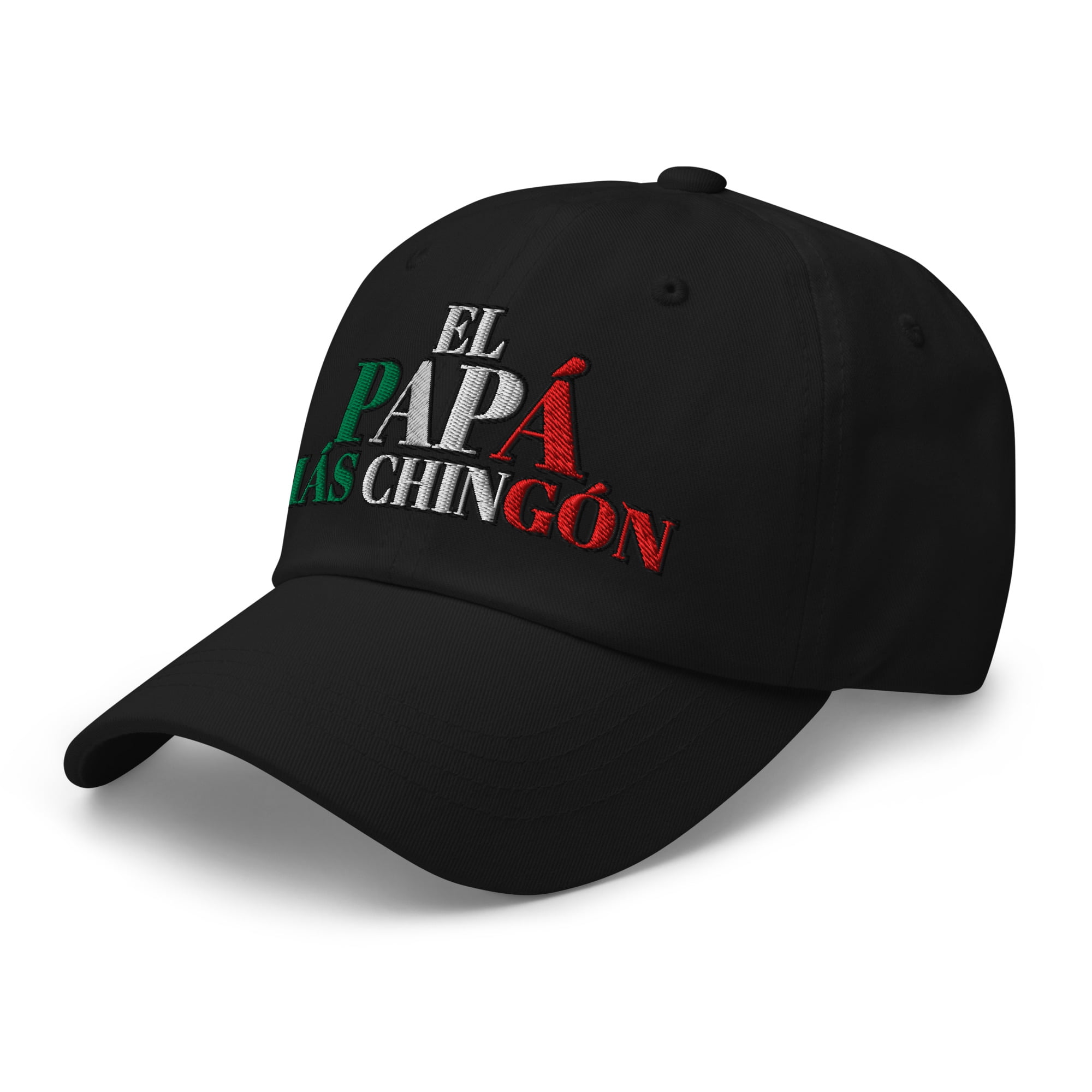 NX El Papa Mas Chingon Embroidered Curved Bill Cap Relaxed Fit Low ...