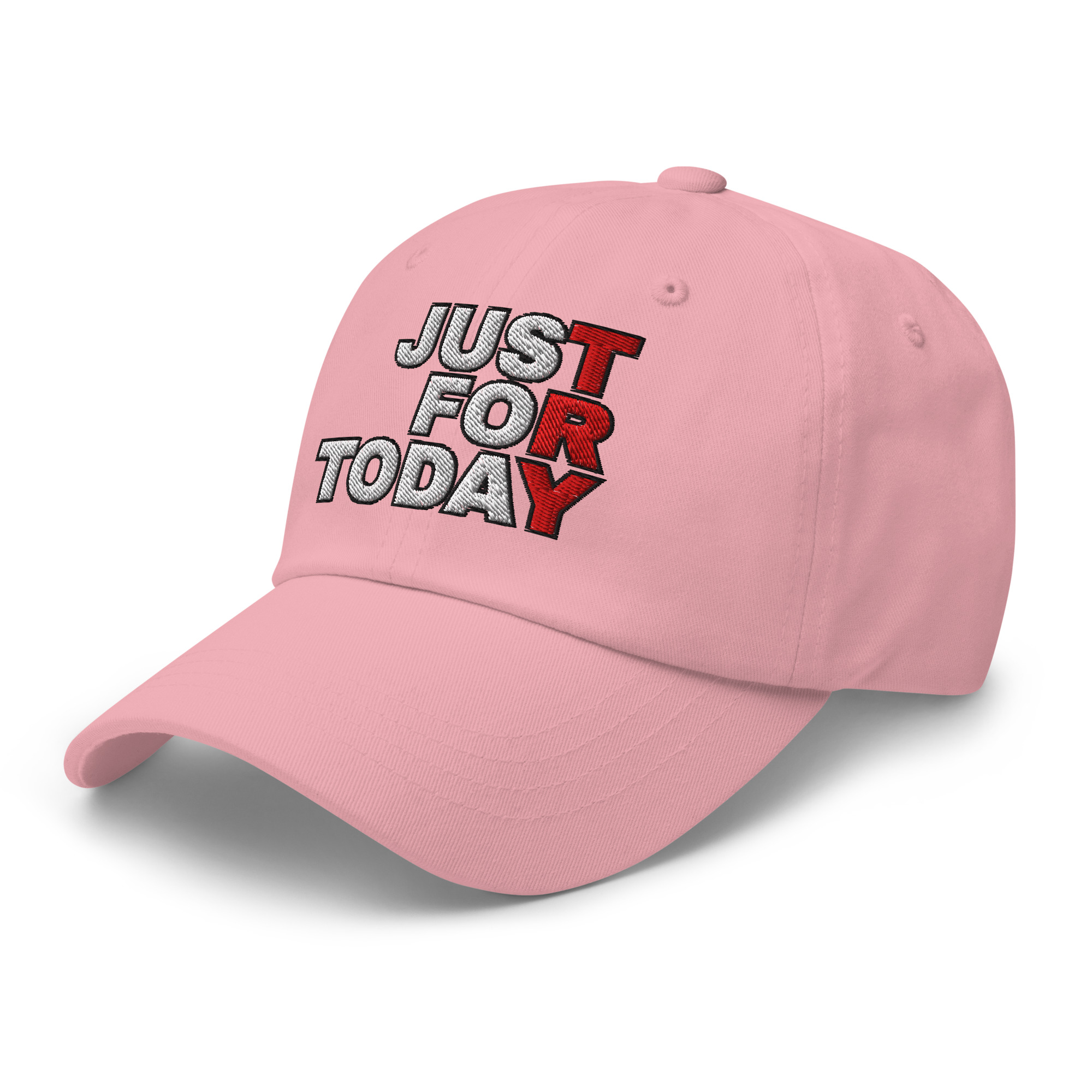 NX Just for Today Embroidered Curved Bill Cap Relaxed Fit Low Crown ...