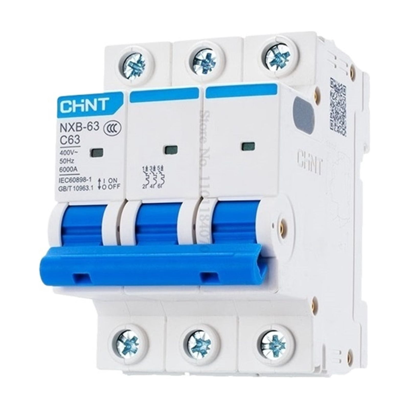 NXB-63 3P 1A 2A 3A 6A 10A 16A 20A 25A 32A 40A 63A Miniature Circuit ...