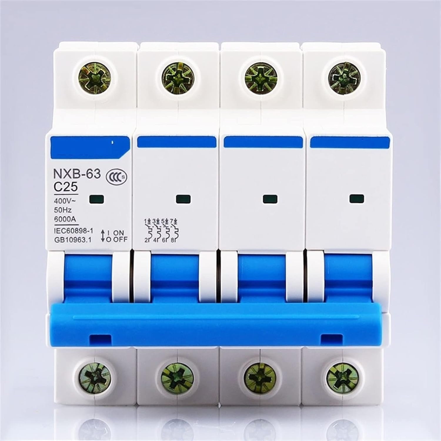 NXB-63 4P AC 230/400V Power Protector C6 10 16 20 25 32 40 50 63A Cut-Out DZ47 C Style Air ...