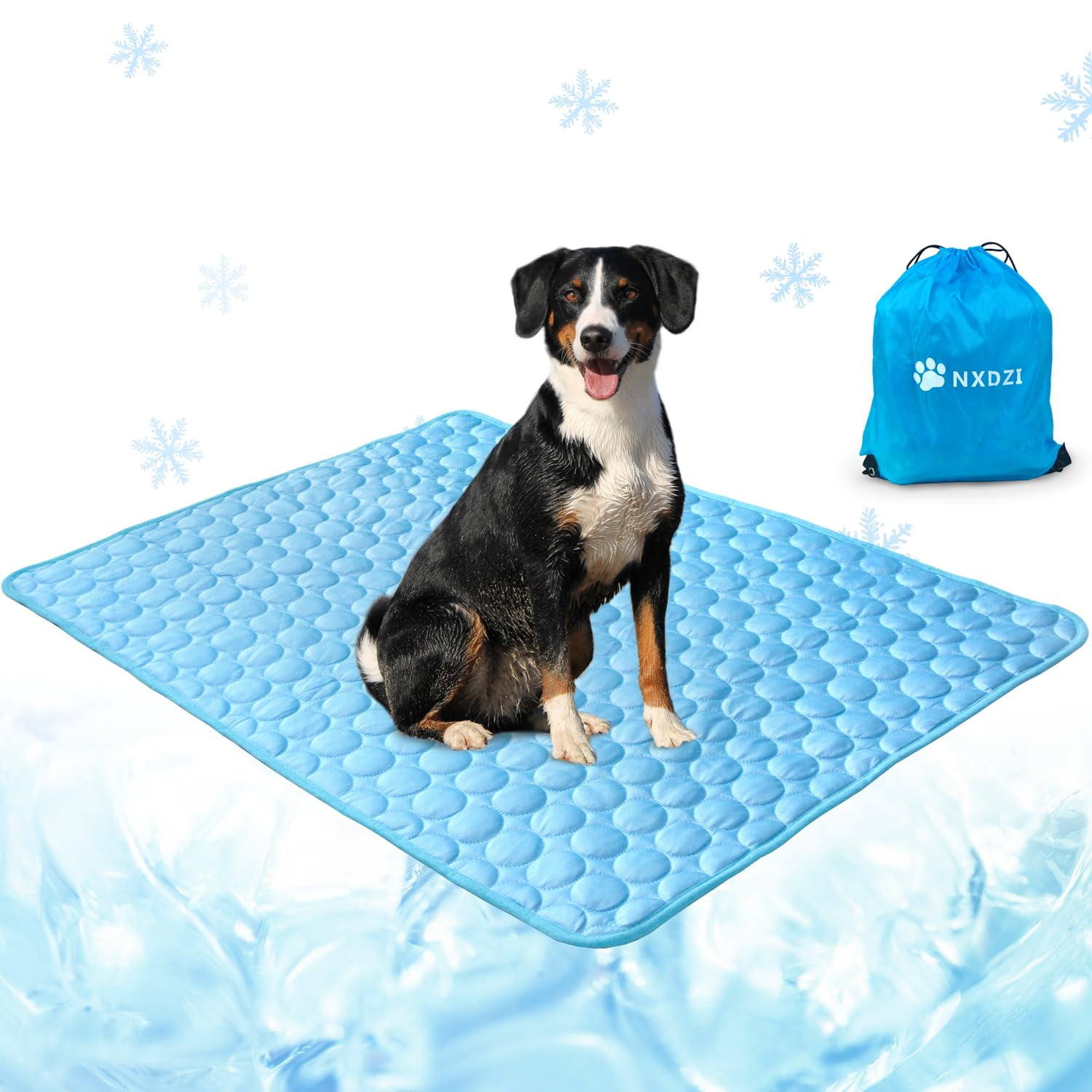 NXDZI Dog Cooling Mat for Dogs, Pet Cooling Pad Bed for Dog Easy ...