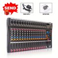 NXG Professional Audio Mixer Console with 6/8/12 Channels for Live Use ...