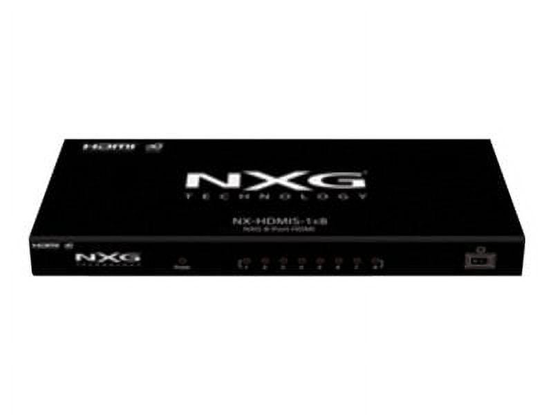 NXG TECHNOLOGY NX-HDMIS-1X8 3D 8-Port HDMI 1.4 1-In/8-Out Splitter ...
