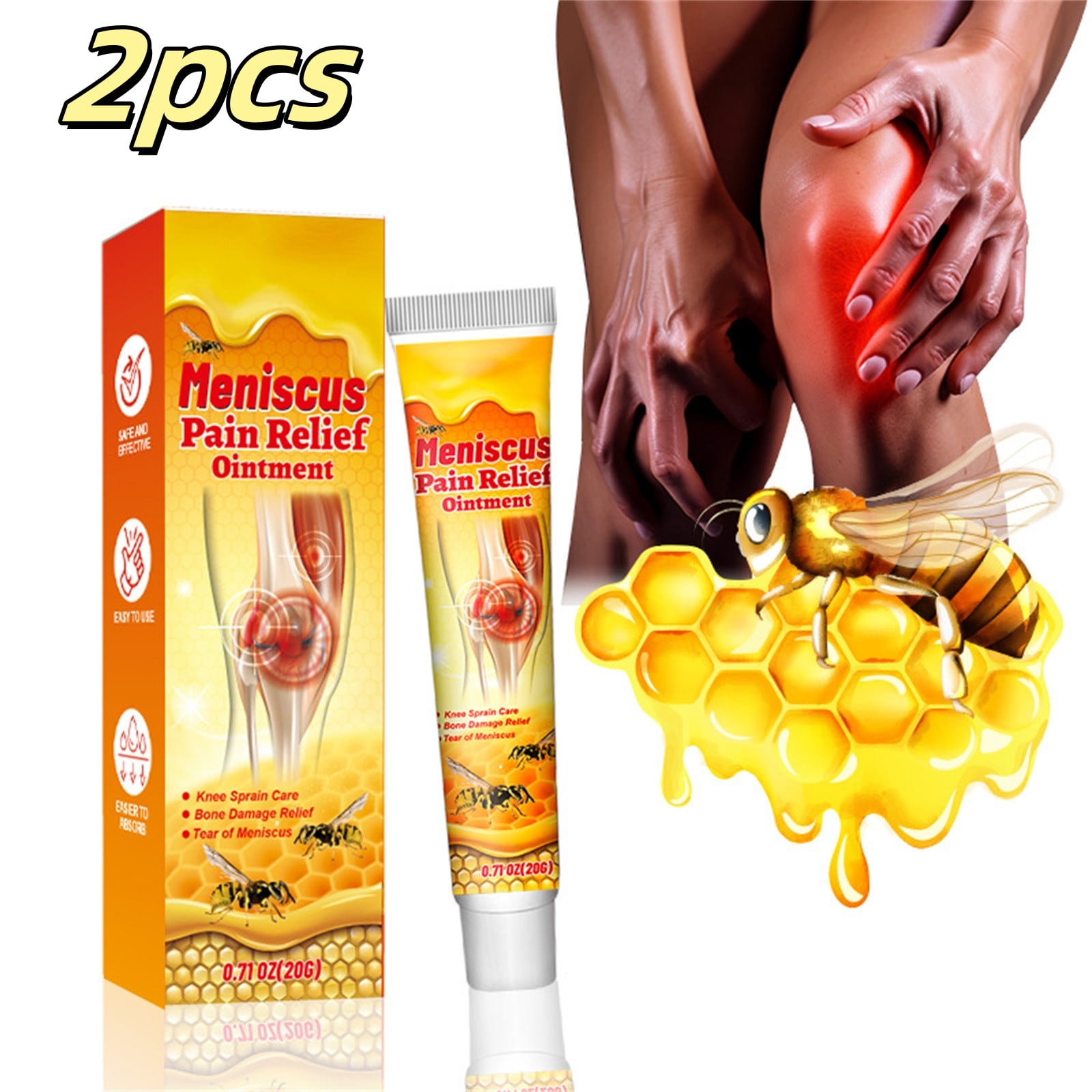 NXMY 2PCS Joint Pain Ointment, Paste For Relief Reduce Swelling Muscle ...