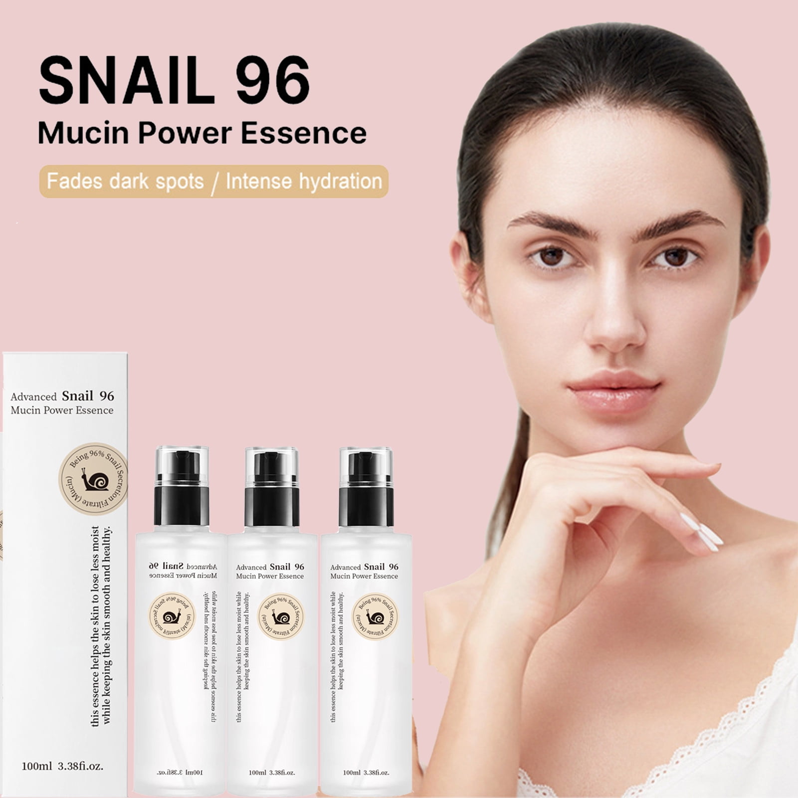 NXMY 3pcs Advanced Snails Mucin 96% Power Repairing Concentrate,Snails ...