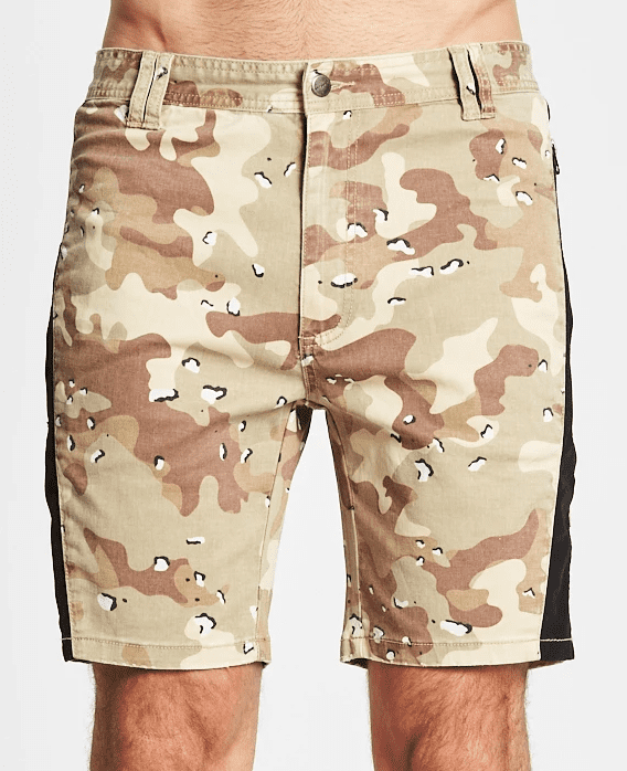NXP CHOCOLATE CHIP CAMO Hawkeye Tech Camouflage Walking Casual Shorts ...