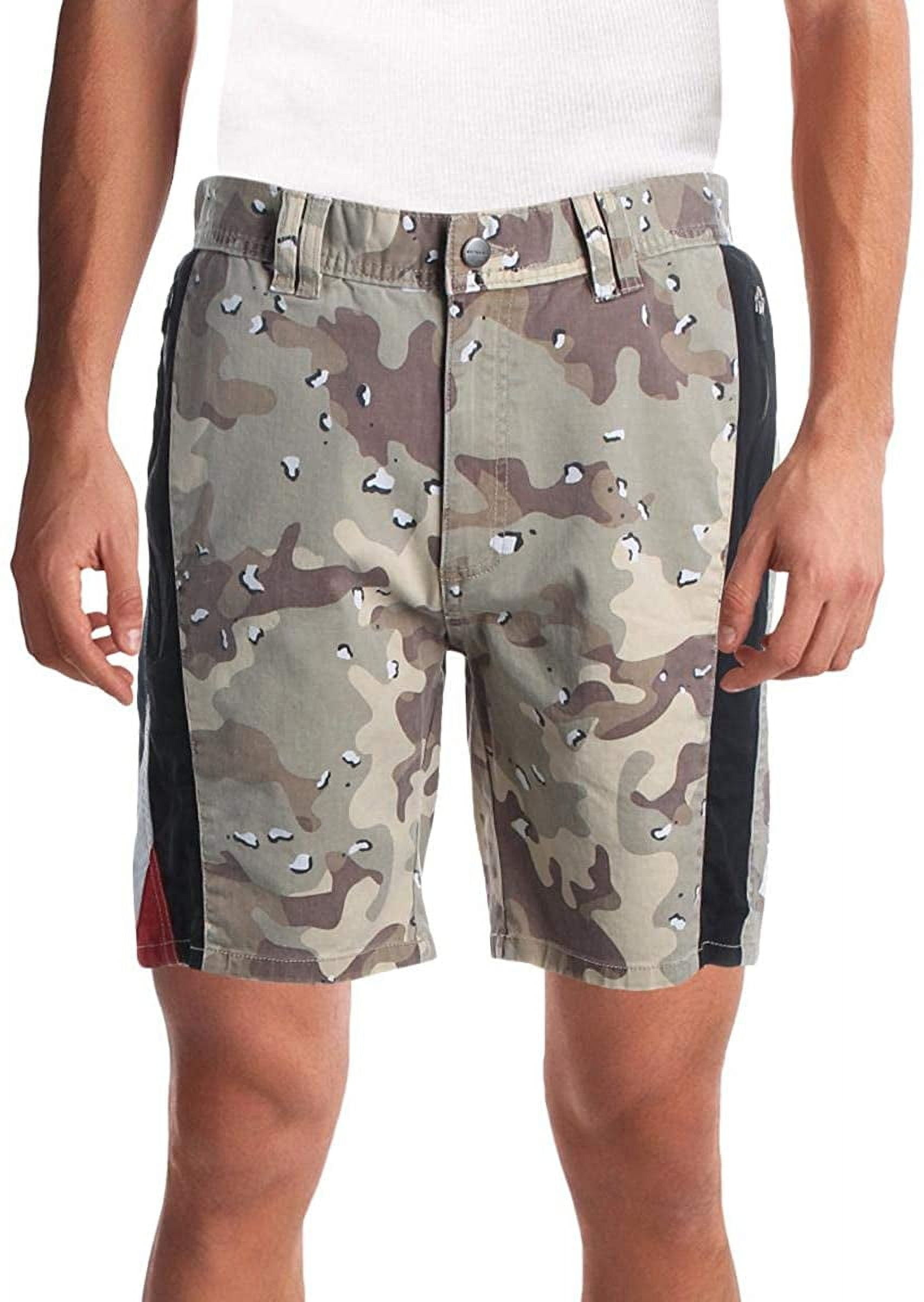 NXP CHOCOLATE CHIP CAMO Hawkeye Tech Camouflage Walking Casual Shorts ...