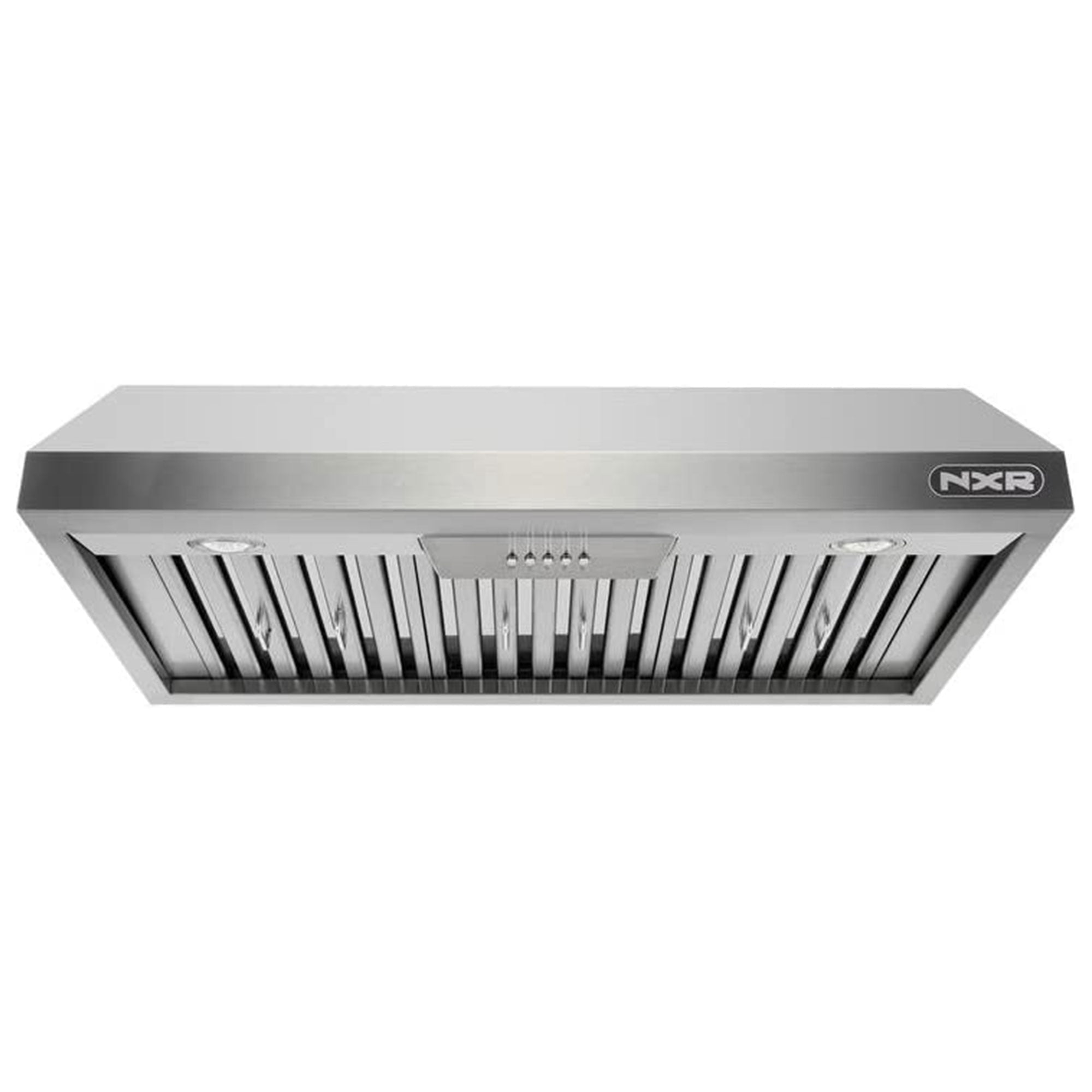 NXR EH Series 36" Stainless Steel Kitchen Under Cabinet Range Hood with ...
