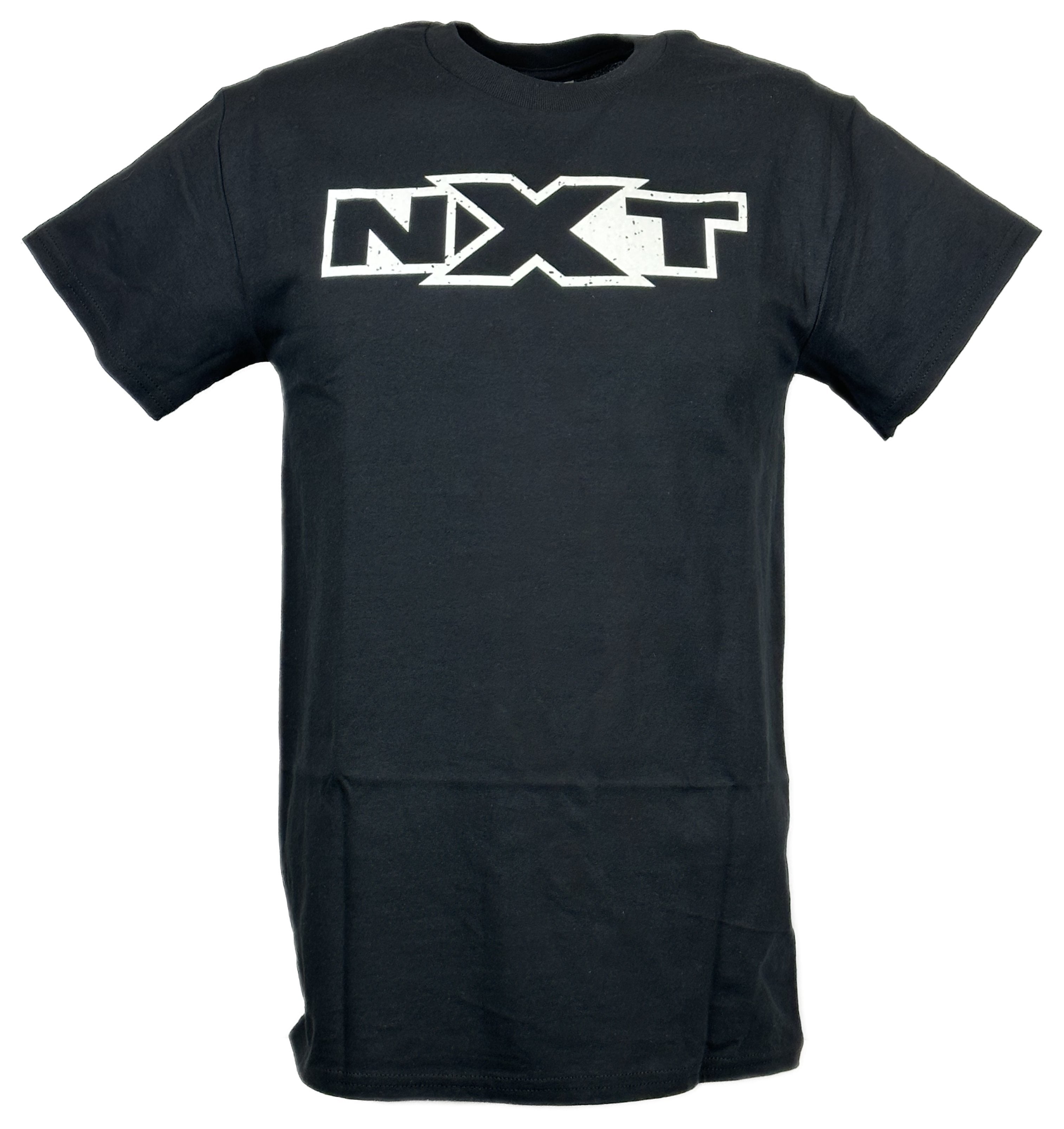 NXT Grey Logo WWE Mens Black T-shirt XL - Walmart.com