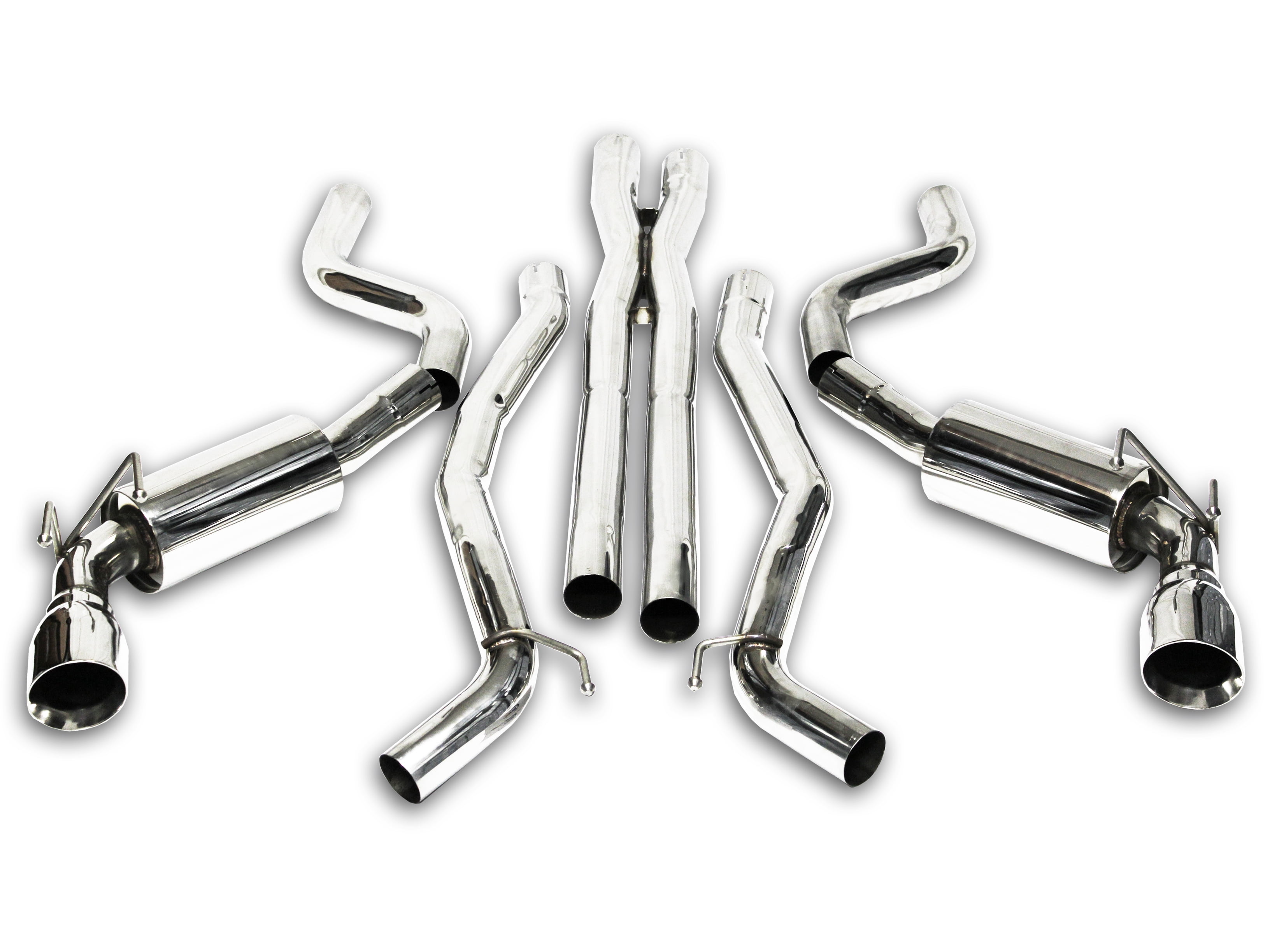 NXT Step Performance Axle Back Exhaust System Compatible with 2010-2015 ...