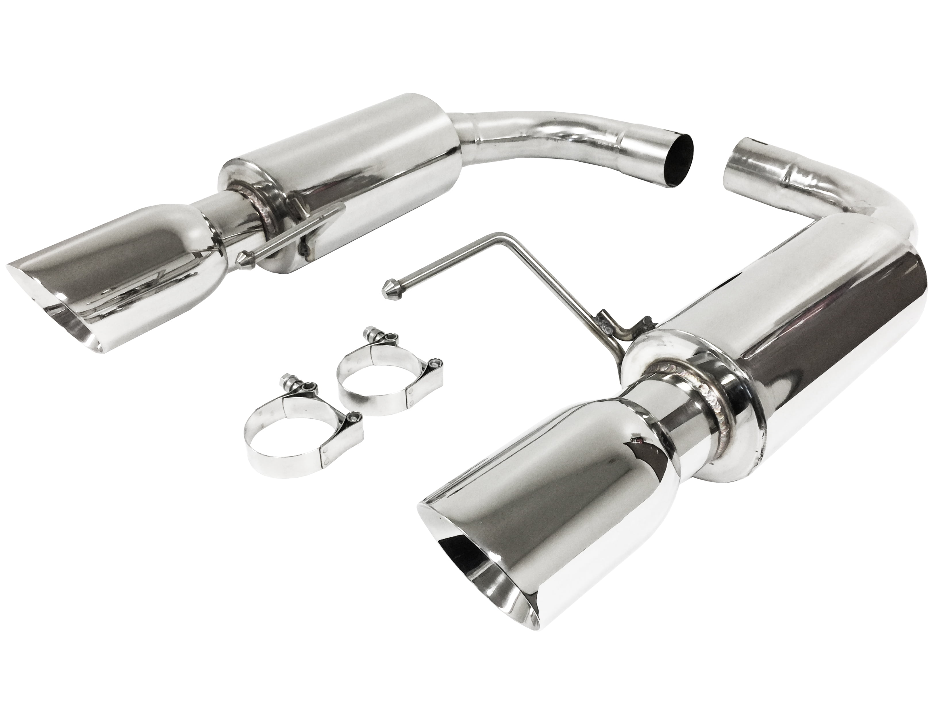 NXT Step Performance Axle Back Exhaust System Compatible with 2015-2017 ...