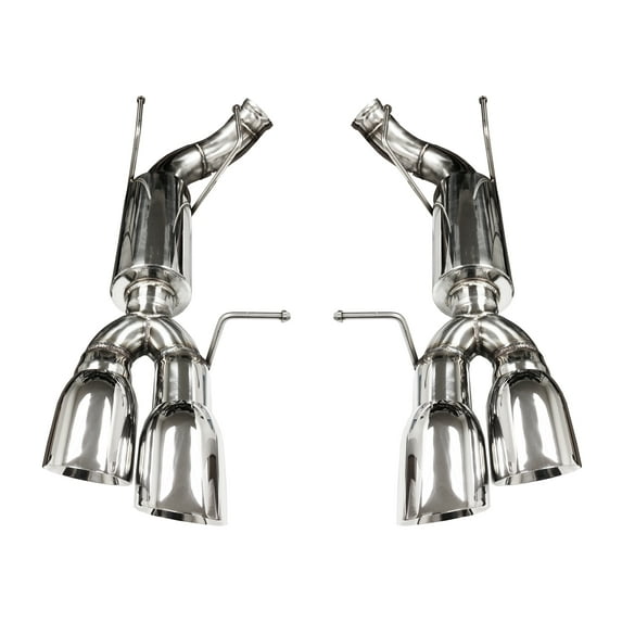 NXT Step Performance Axle Back Exhaust System, Quad Tip Compatible with ...