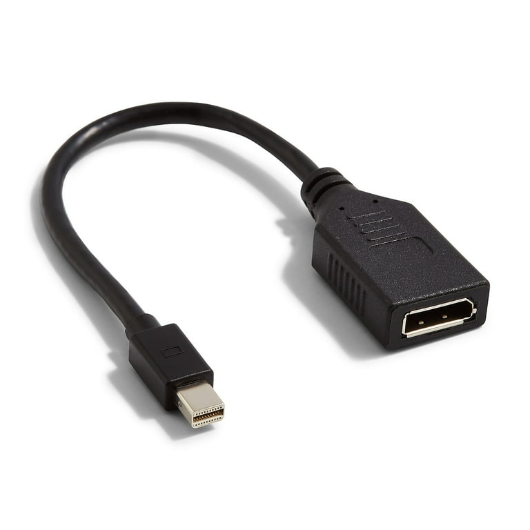 8K Mini DisplayPort To DisplayPort Adapter (Mini DP To DP, 57% OFF