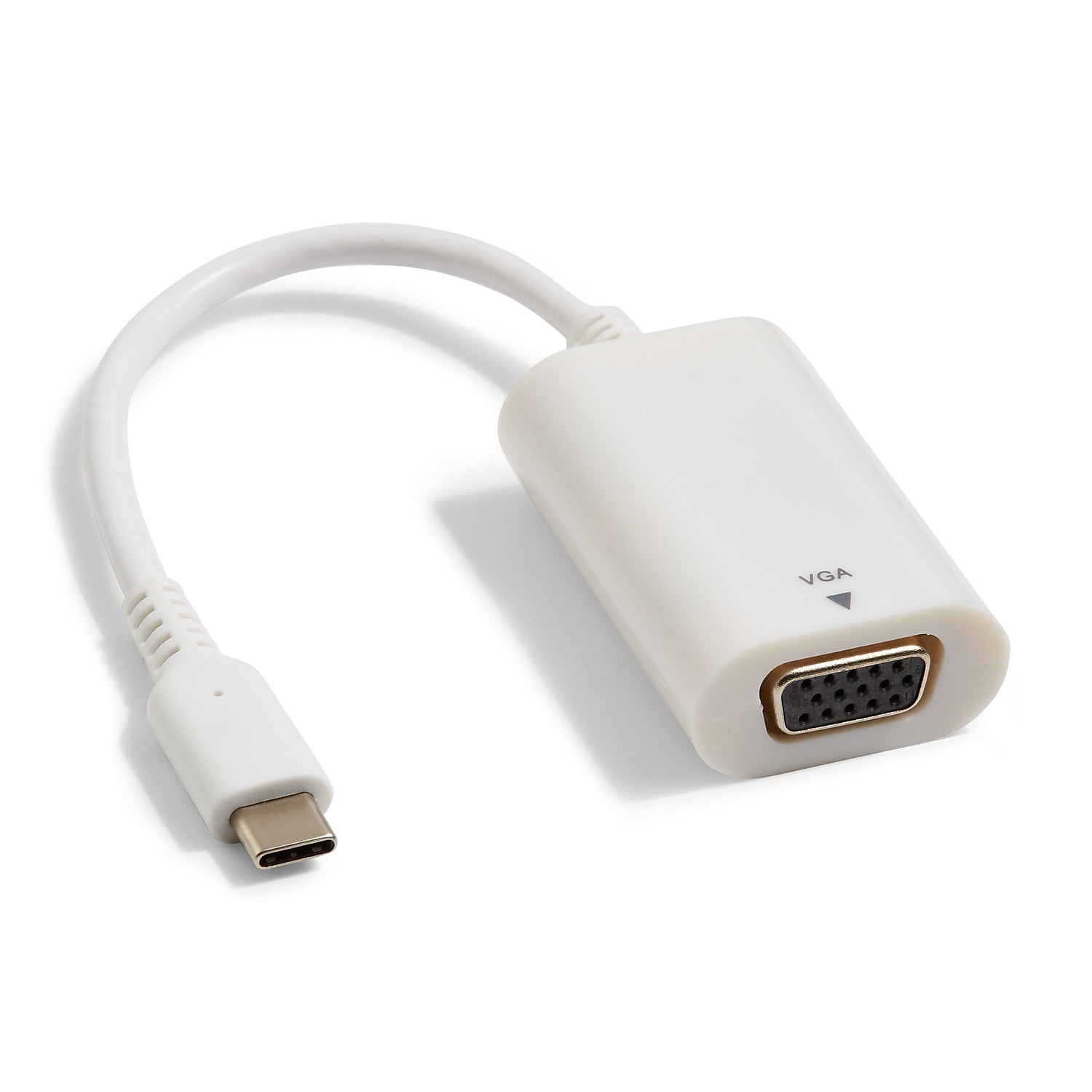 NXT Technologies 0.5' USB C/VGA Adapter White NX52347 - Walmart ...