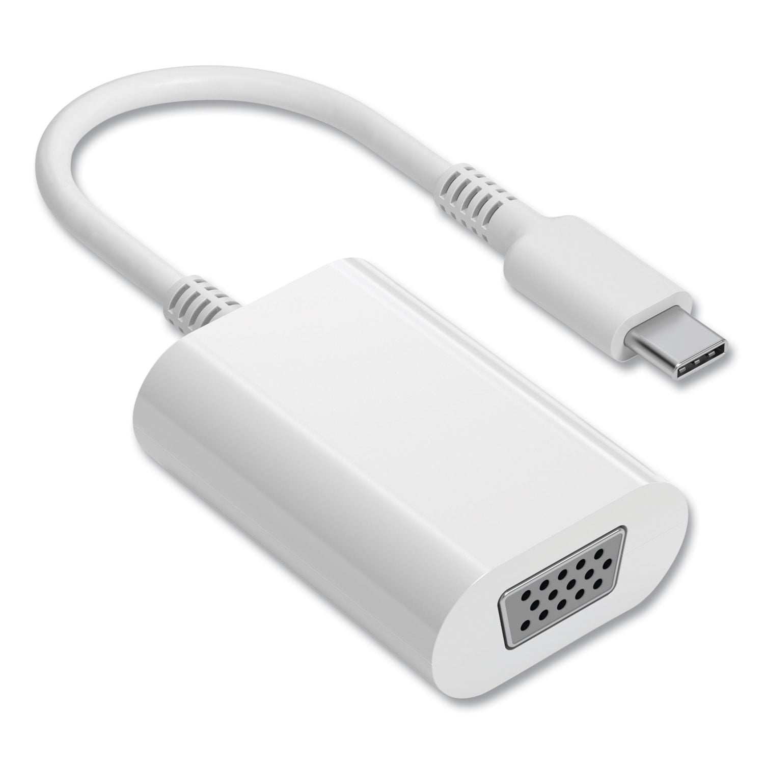 NXT Technologies™ Usb-C To Vga Display Adapter, 6", White NX60401 ...