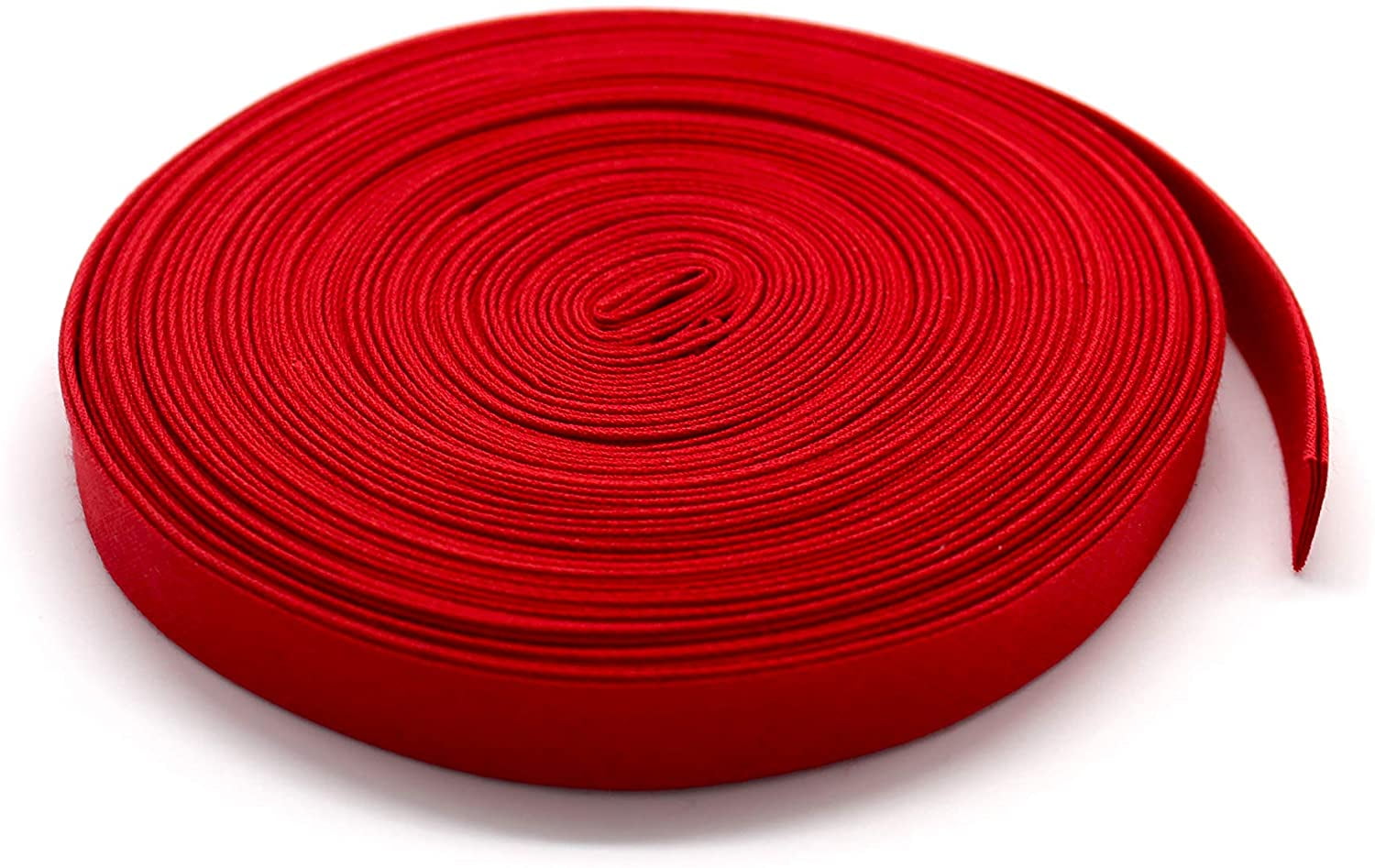 NY Binding Bias Tape ~ 1/2" Wide Double-fold Bias Tape ~ Red ~ Poly ...