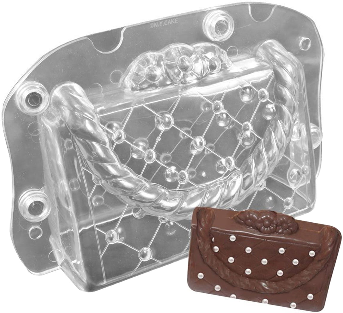 NY Cake Polycarbonate Chocolate Mold-3D Clutch PUrse Handbag - Walmart.com