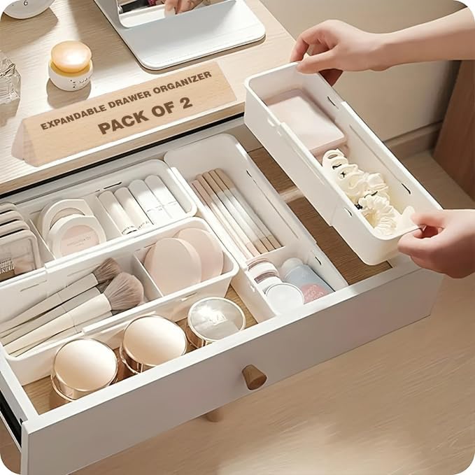 NY Enterprise Expandable Drawer OrganizerAdjustable Storage ...
