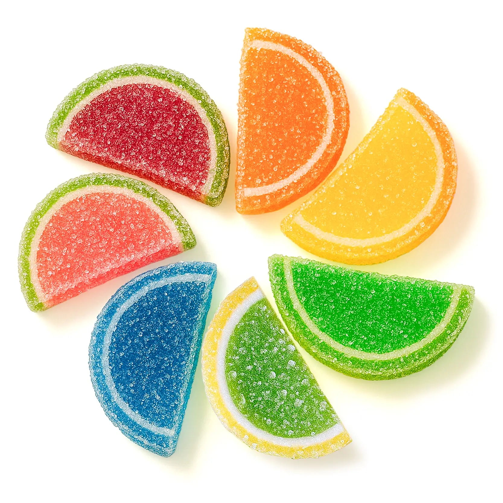NY SPICE SHOP Assorted Fruit Slices - Jelly Fruit Slices - 1 Pound ...