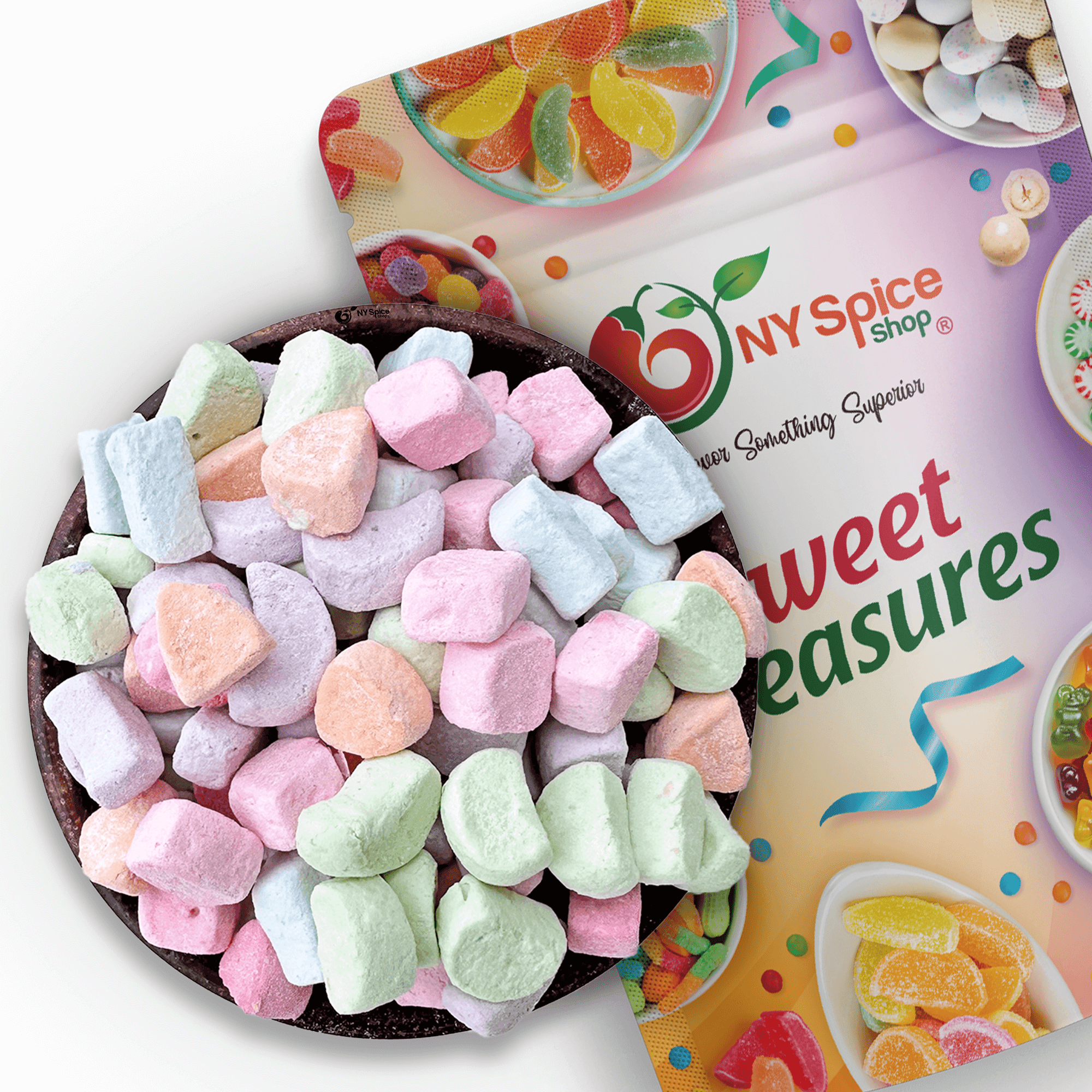 NY SPICE SHOP Assorted Marshmallow Bits - 1 Pound - Walmart.com