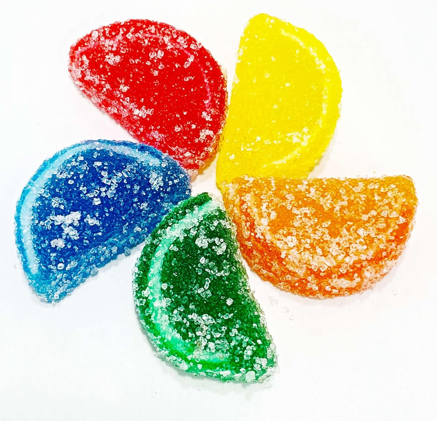 NY SPICE SHOP Assorted Mini Fruit Slices - 5 Pound - Fruit Slices - Fruit Candy - Mix Fruit ...