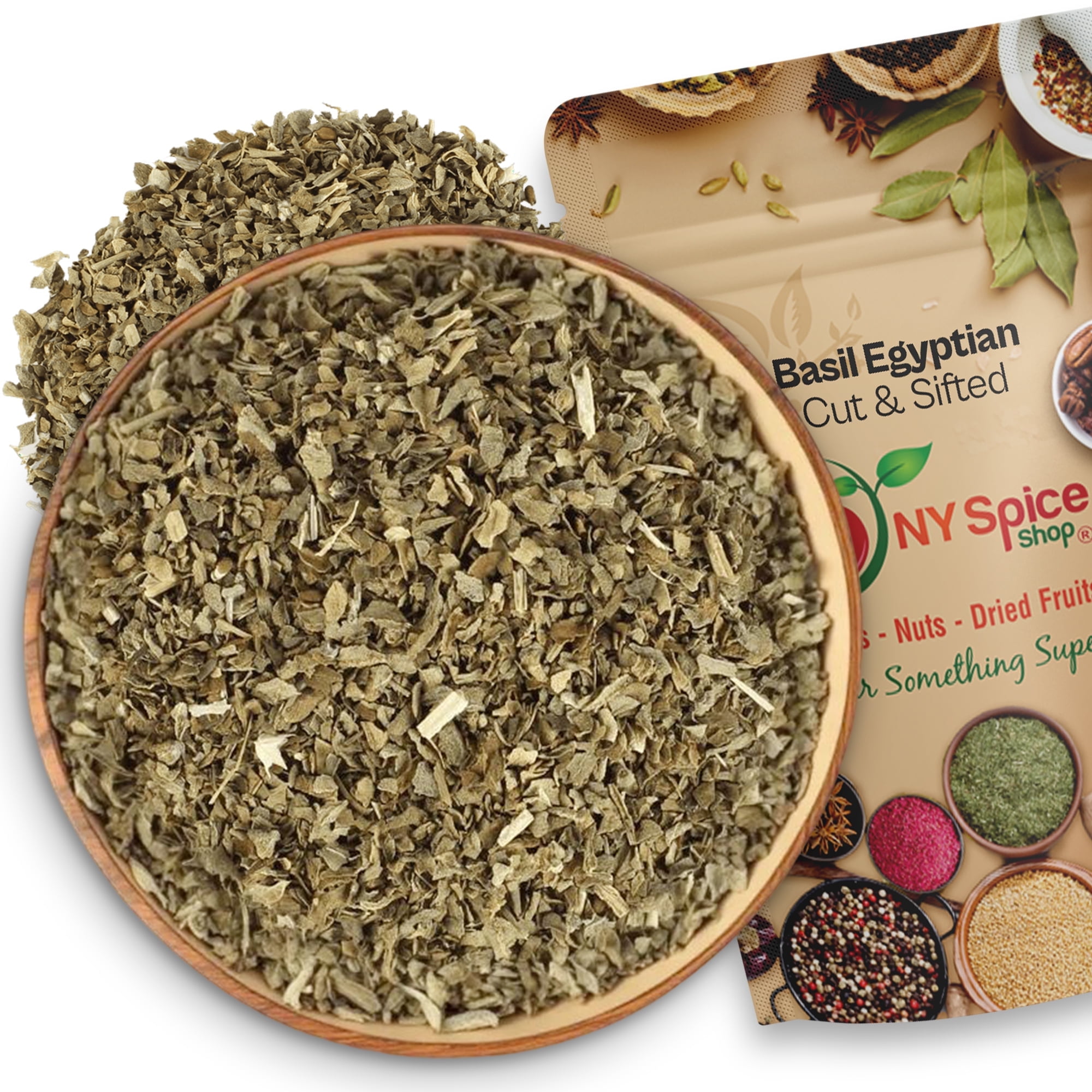 NY SPICE SHOP Basil Egyptian - 3 Pound - Cut & Sifted - Walmart.com