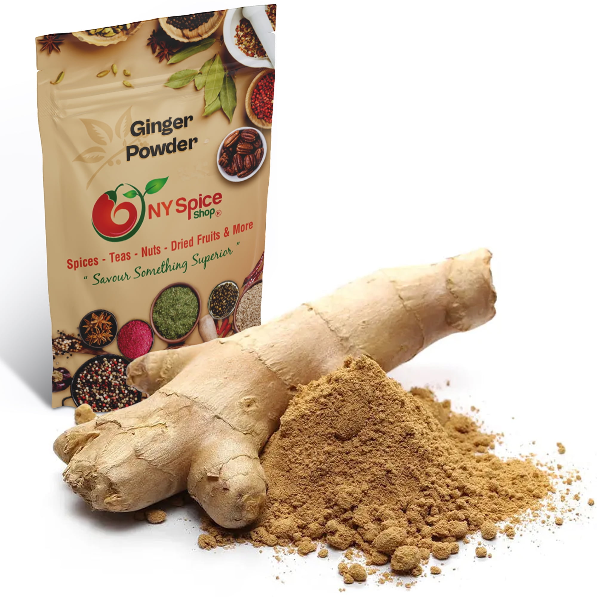NY SPICE SHOP Ginger Powder - 1 Pound - Ground Ginger Root Powder ...