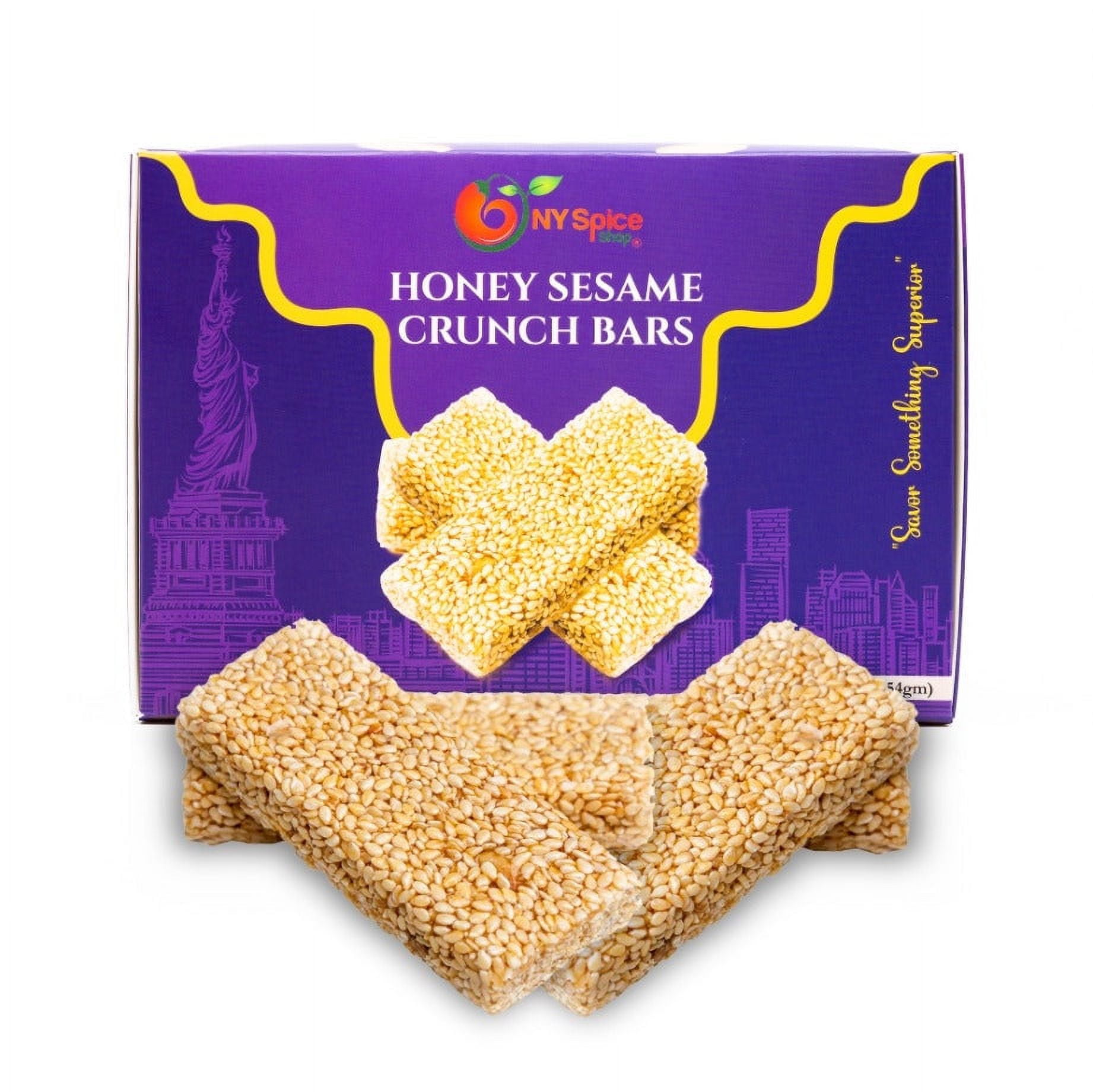 NY SPICE SHOP Honey Sesame Crunch Bars - 3 Pound - Honey Crunch Bar ...