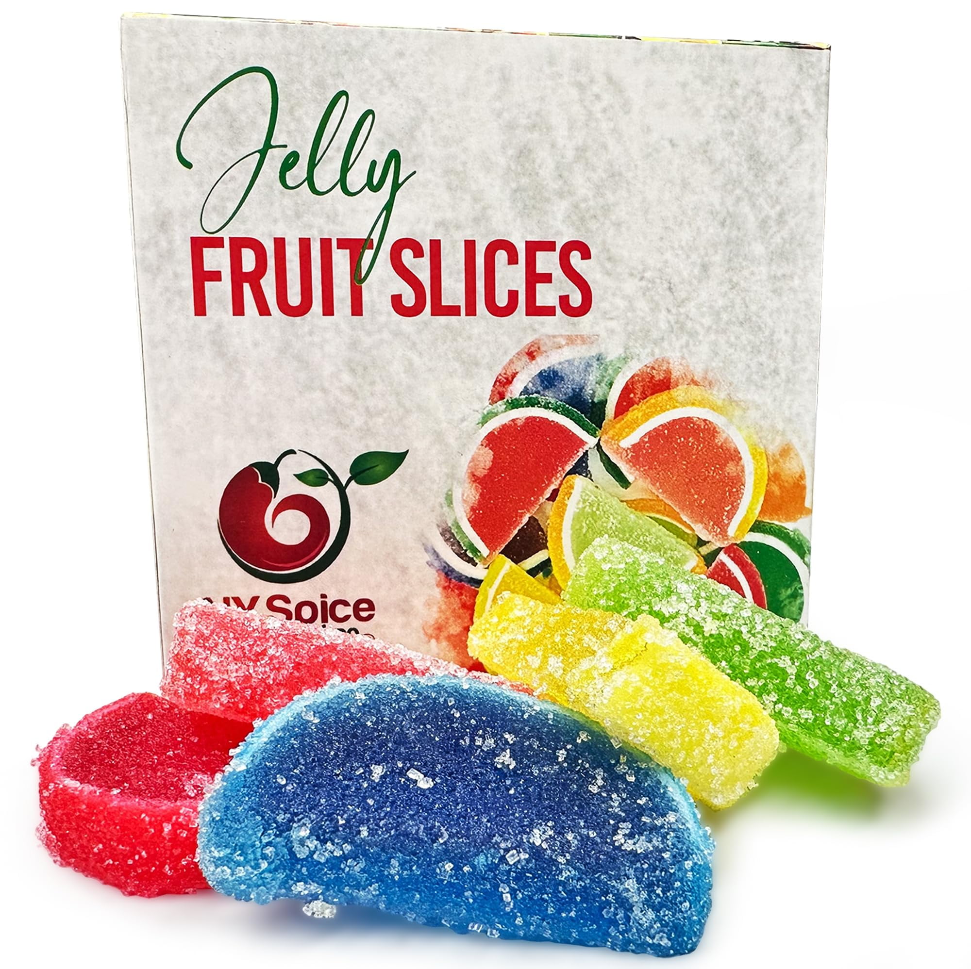 NY SPICE SHOP Jelly IRF13 Fruit Candy - 8 Ounce Fruit Slices Candy ...