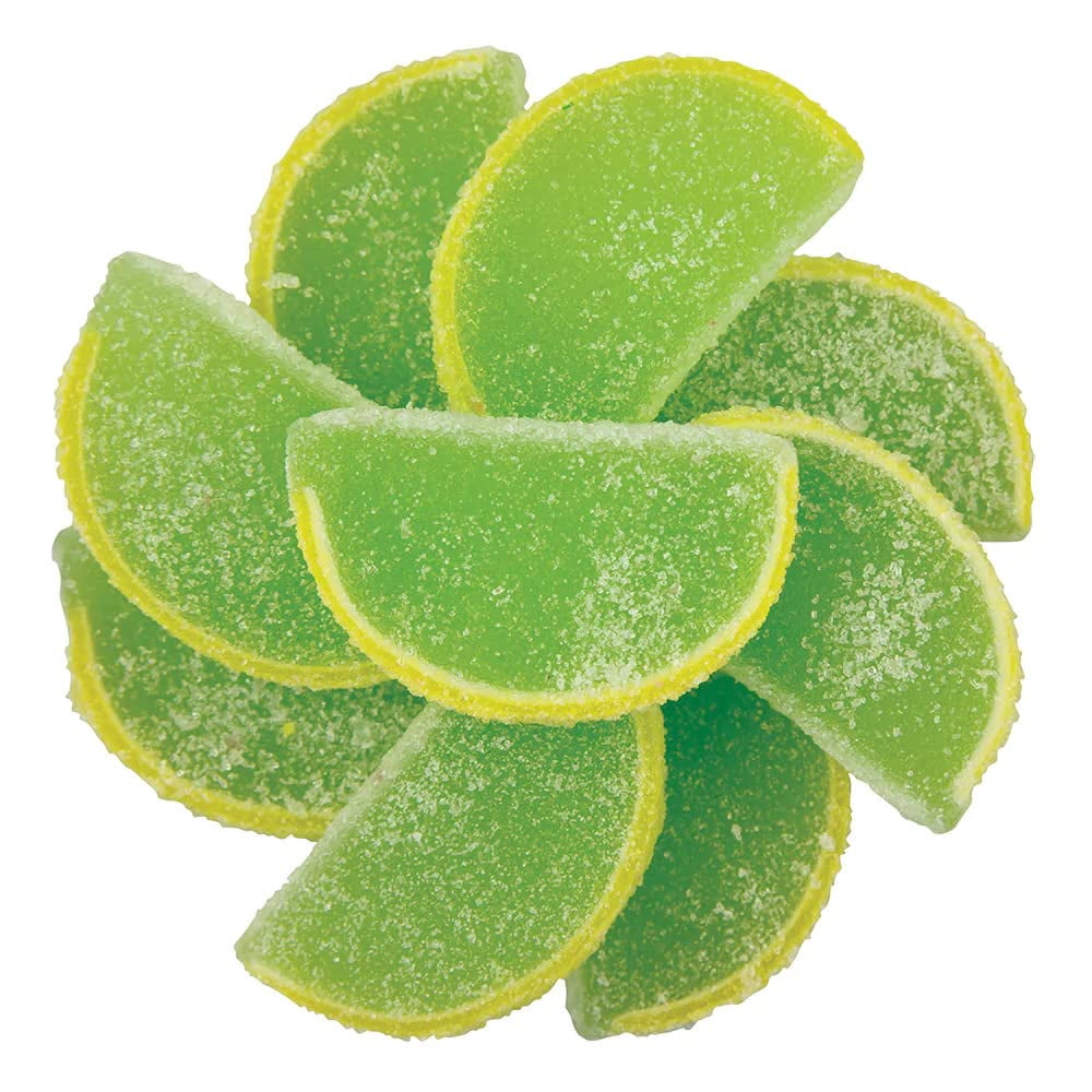 NY SPICE SHOP Key Lime Fruit Slices - 08 Ounce - Key Lime Candy - Fruit ...