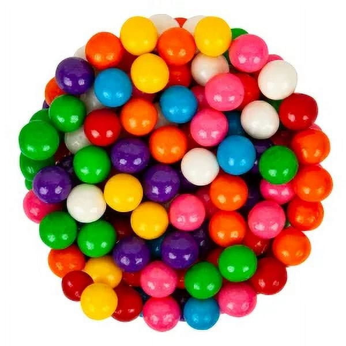 NY SPICE SHOP 0.5" Mini Assorted Gumballs - 3 Pound - Approx. 50 Pieces ...