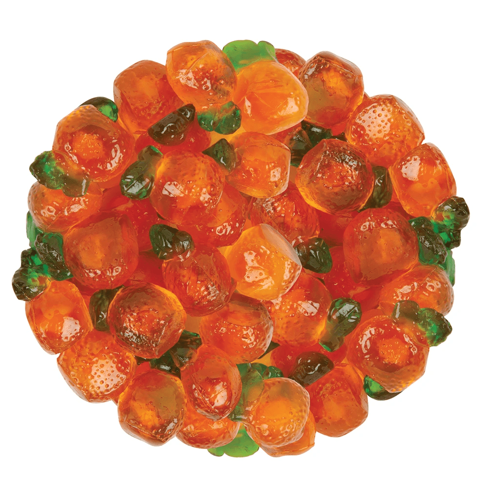 NY SPICE SHOP Orange Fruit Filled Gummy - 1 Pound - Orange Gummy Candy ...