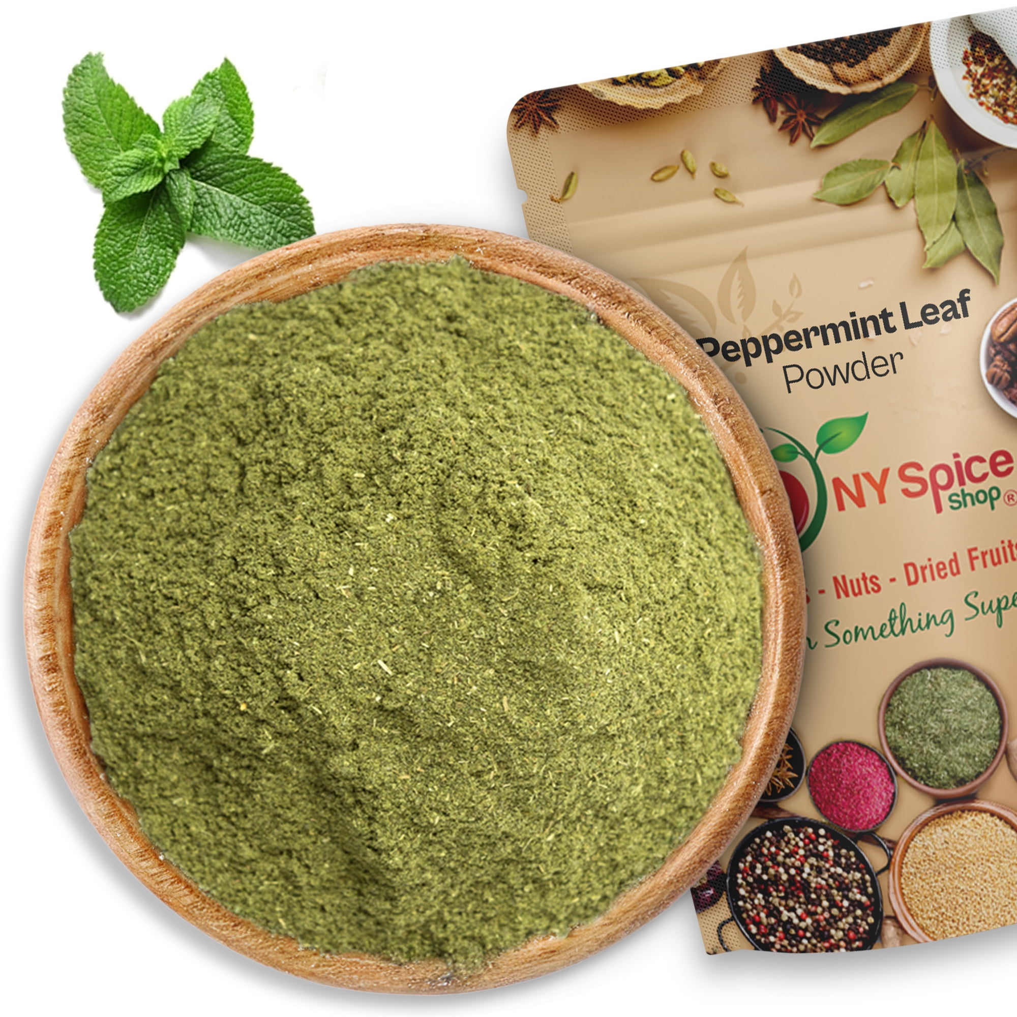 NY SPICE SHOP Peppermint Leaf Powder - 04 Ounce - Walmart.com