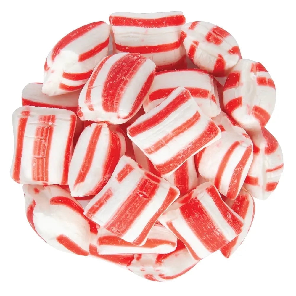 NY SPICE SHOP Red & White Mint Lumps - 08 Ounce - Peppermint Puffs ...