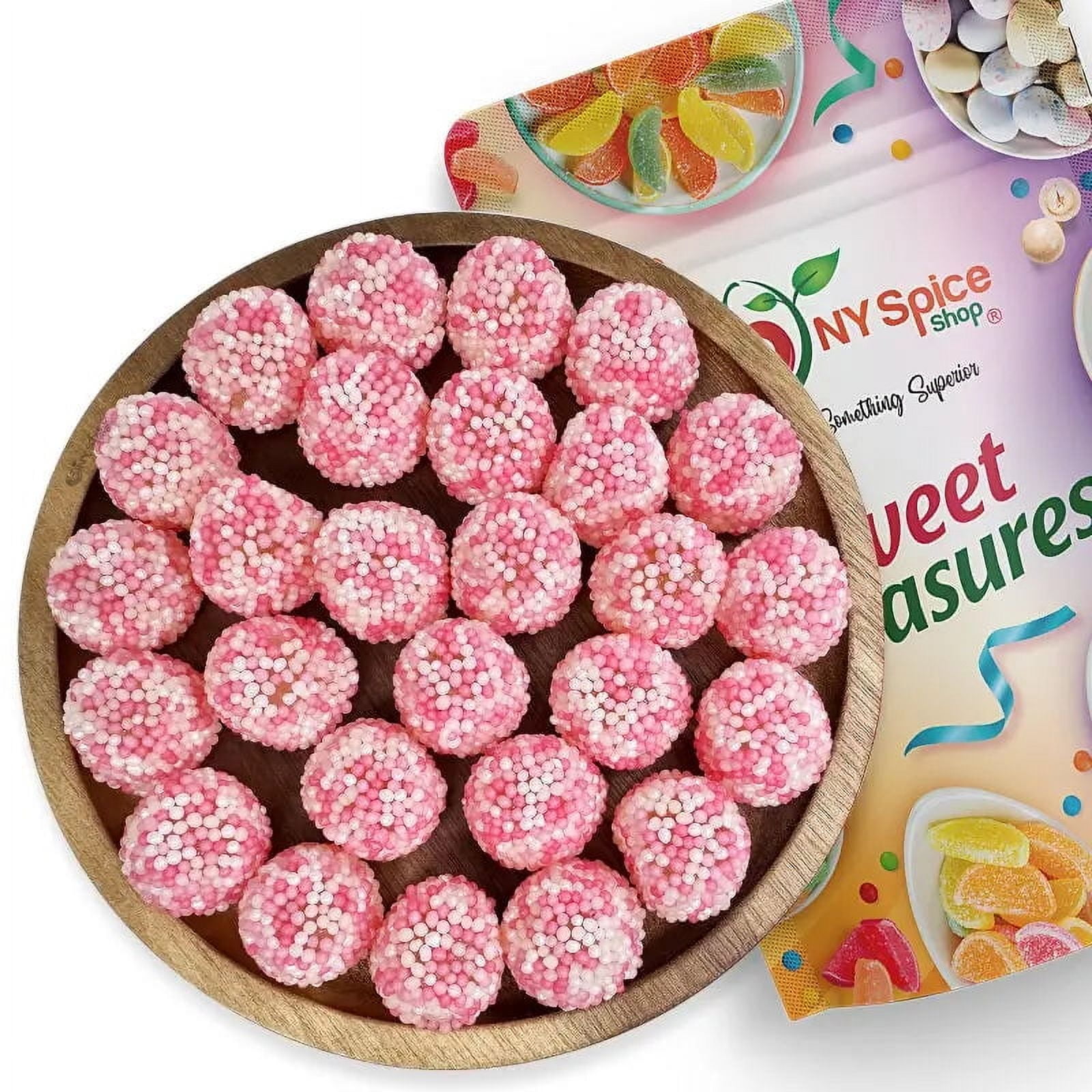NY SPICE SHOP Pink Berry Gum Drops - 1 Pound - Walmart.com