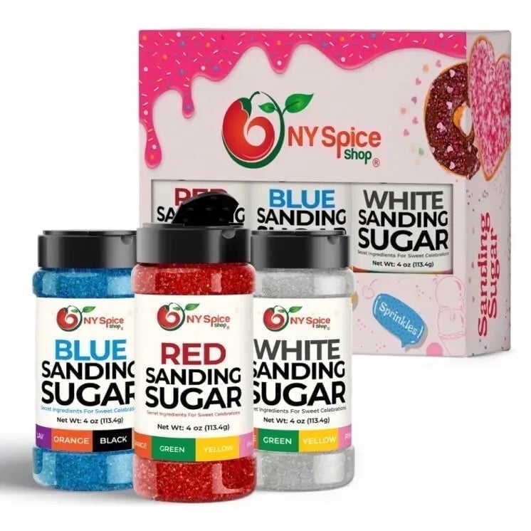 NY SPICE SHOP Red-White-Blue Sanding - 04 Ounce (Pack of 3) - Colored ...