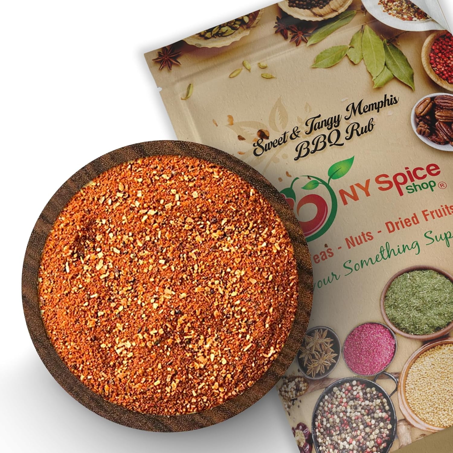 NY SPICE SHOP Sweet & Tangy Memphis BBQ Rub - 04 Ounce - Tangy Memphis ...